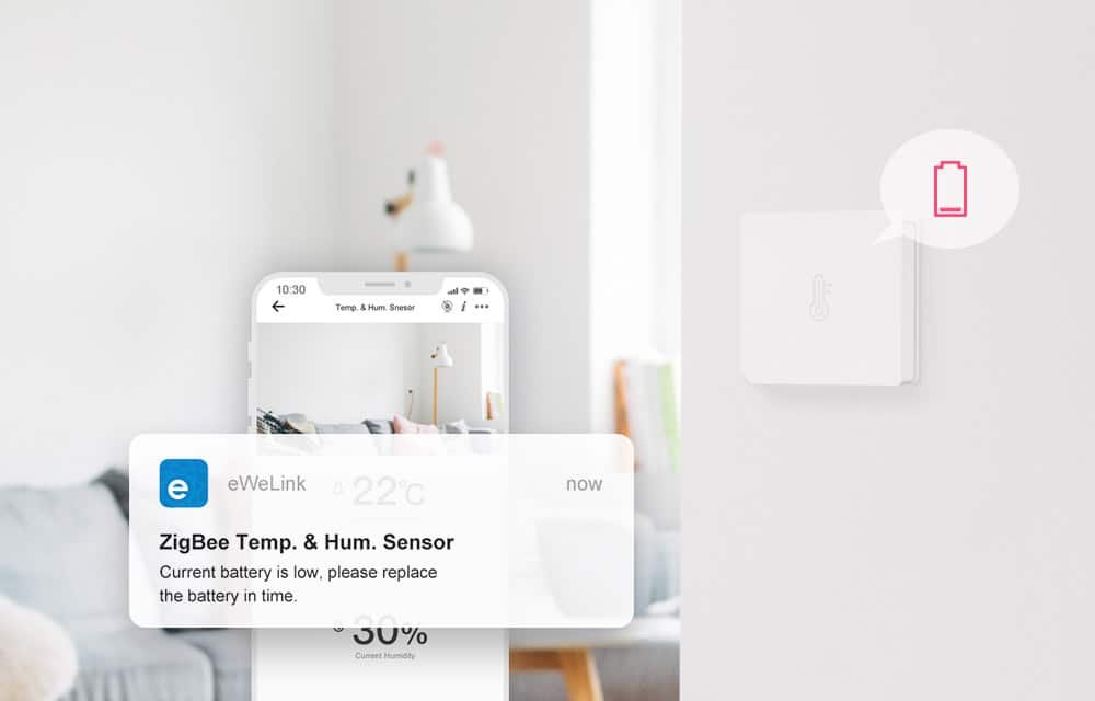 Sonoff SNZB-02 : Sensor De Temperatura Zigbee économico